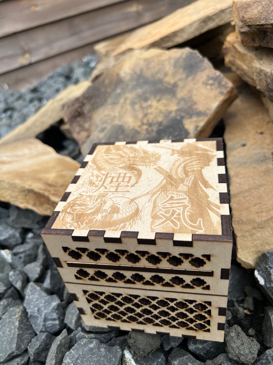 Whiskey Smoker Box Japanese Design - Etsy