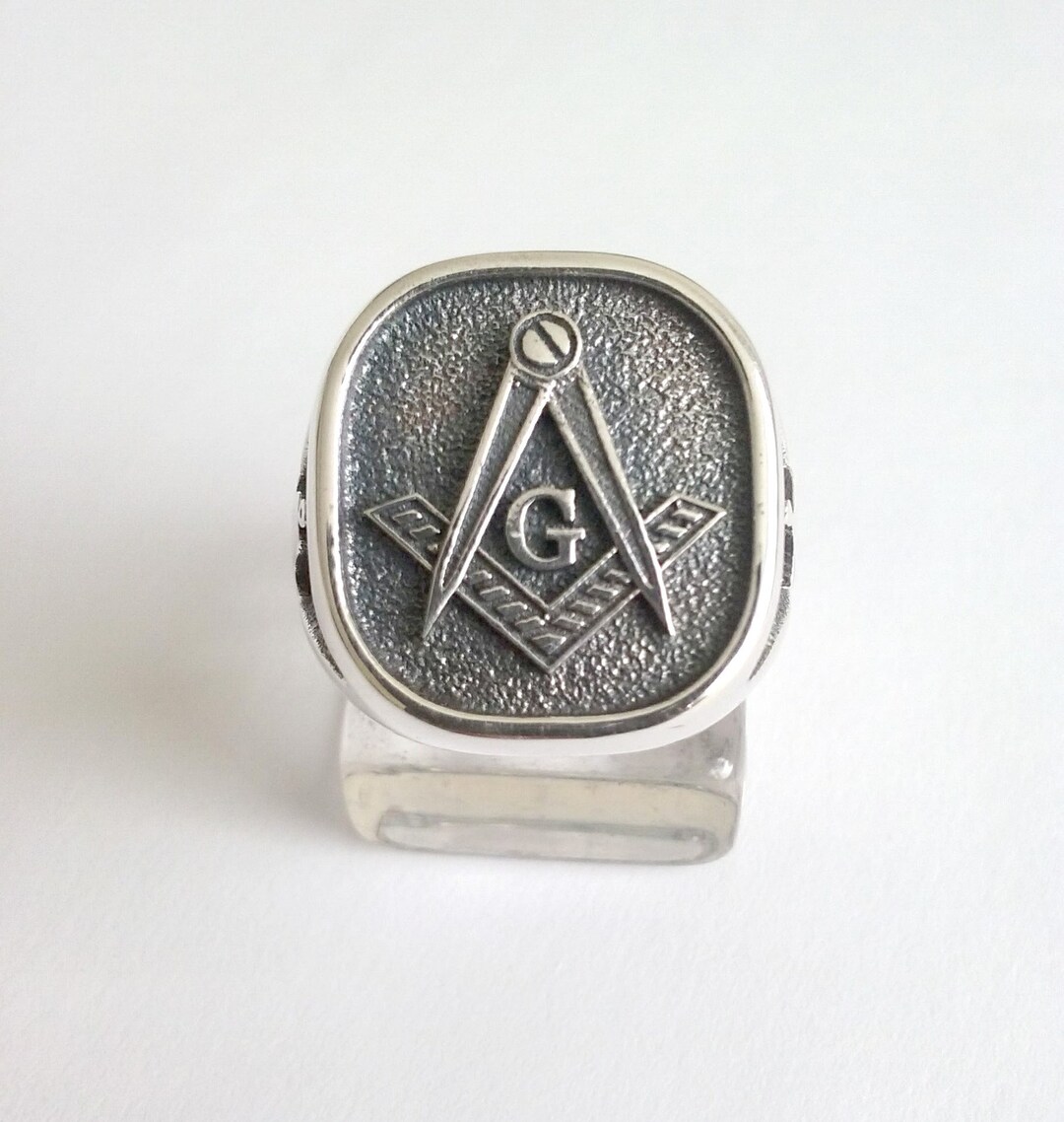 Varouxi Masonic Ring Silver 925 - Etsy