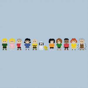 Peanuts Cross Stitch Pattern PDF Instant Download | Etsy Canada