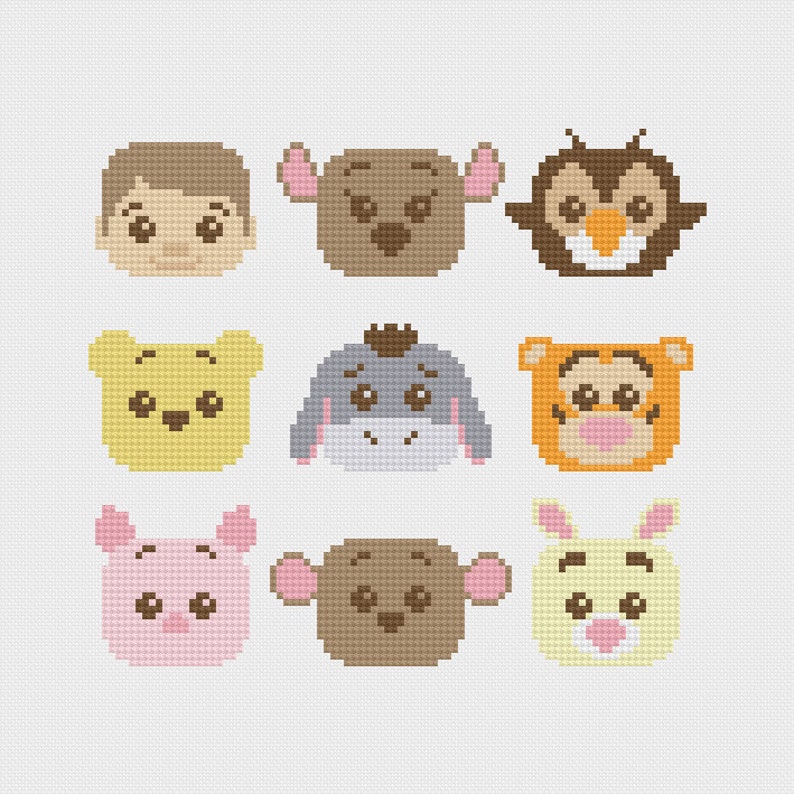 Cross Stitch Pooh Bear - Cross Stitch Patterns Cross Stitch Pooh Bear - Cross Stitch Patterns