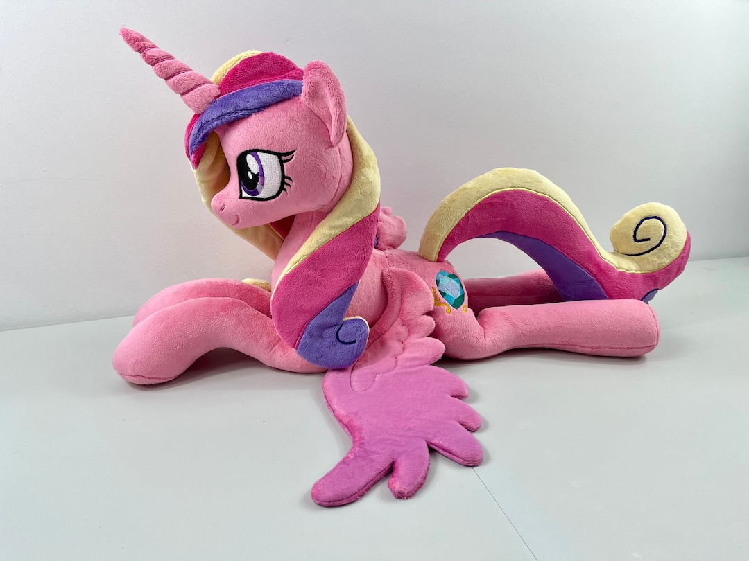 CUSTOM Princess Cadence Laying Pony Plush - Etsy