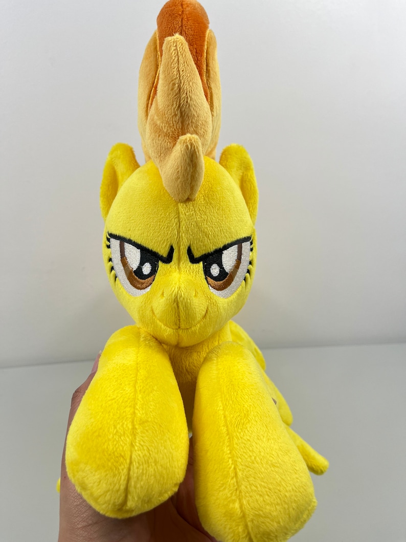 CUSTOM Spitfire Laying Pony Plush - Etsy