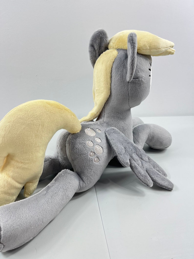CUSTOM Derpy Hooves Laying Pony Plush - Etsy