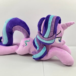 CUSTOM Starlight Glimmer Laying Pony Plush - Etsy