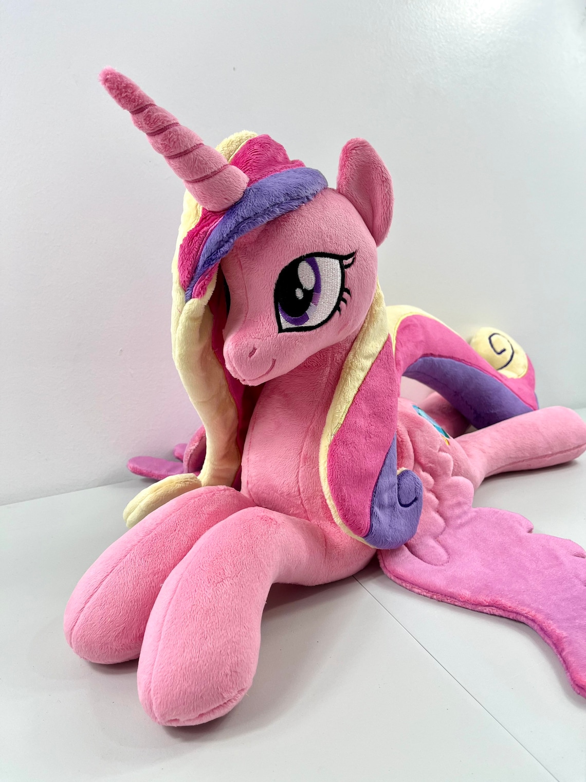 CUSTOM Princess Cadence Laying Pony Plush - Etsy