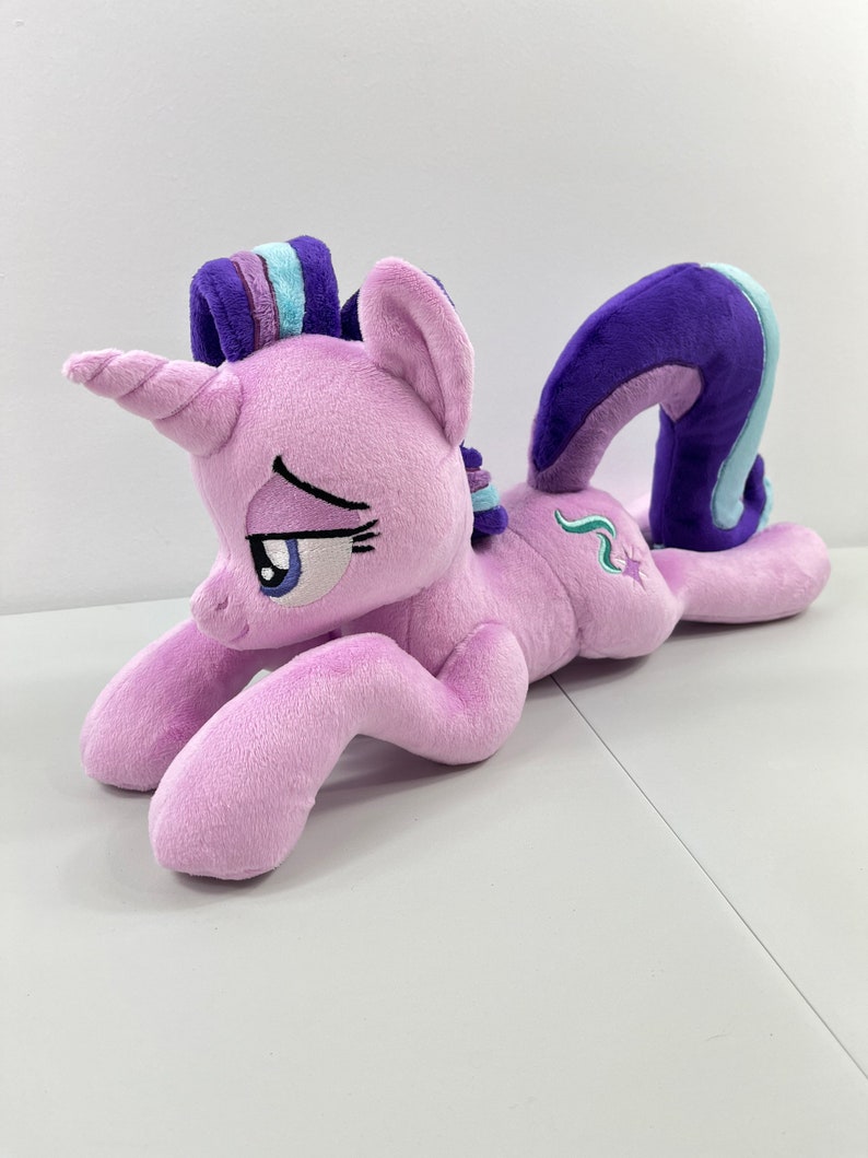 CUSTOM Starlight Glimmer Laying Pony Plush - Etsy