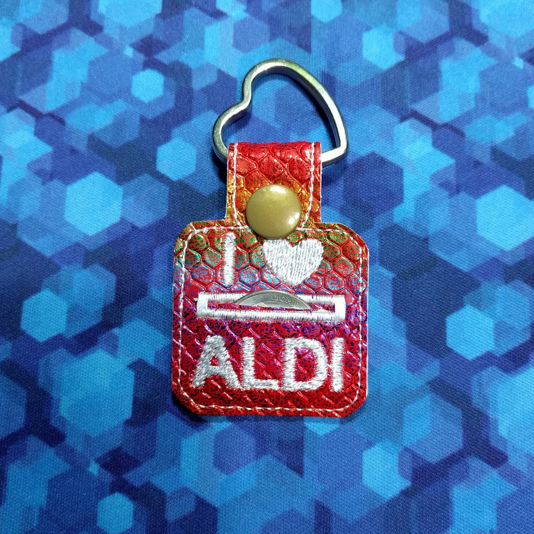 Mermaid Aldi Quarter Key Chain | Coin Holder Key Chain Aldi Key Chain ...