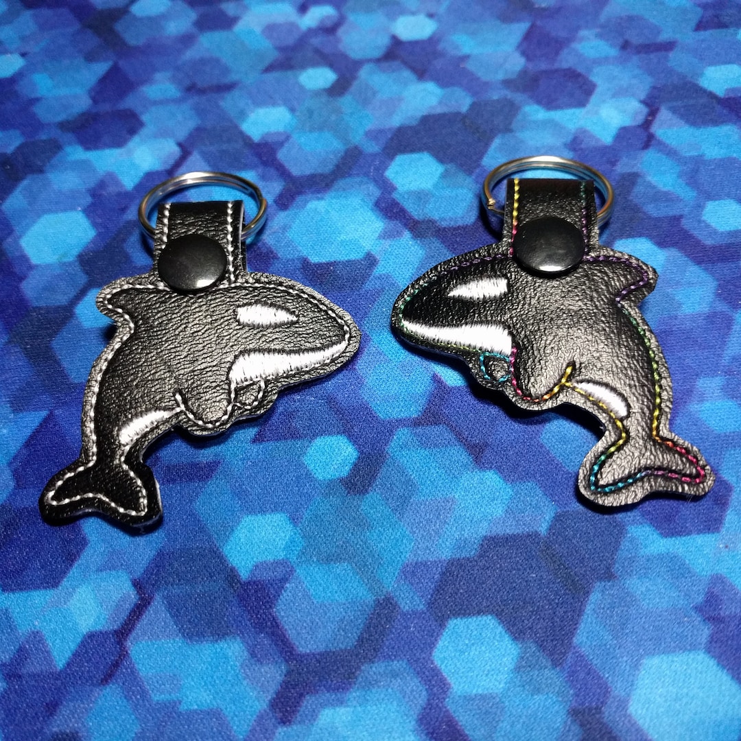 Killer Whale Keychain - Etsy