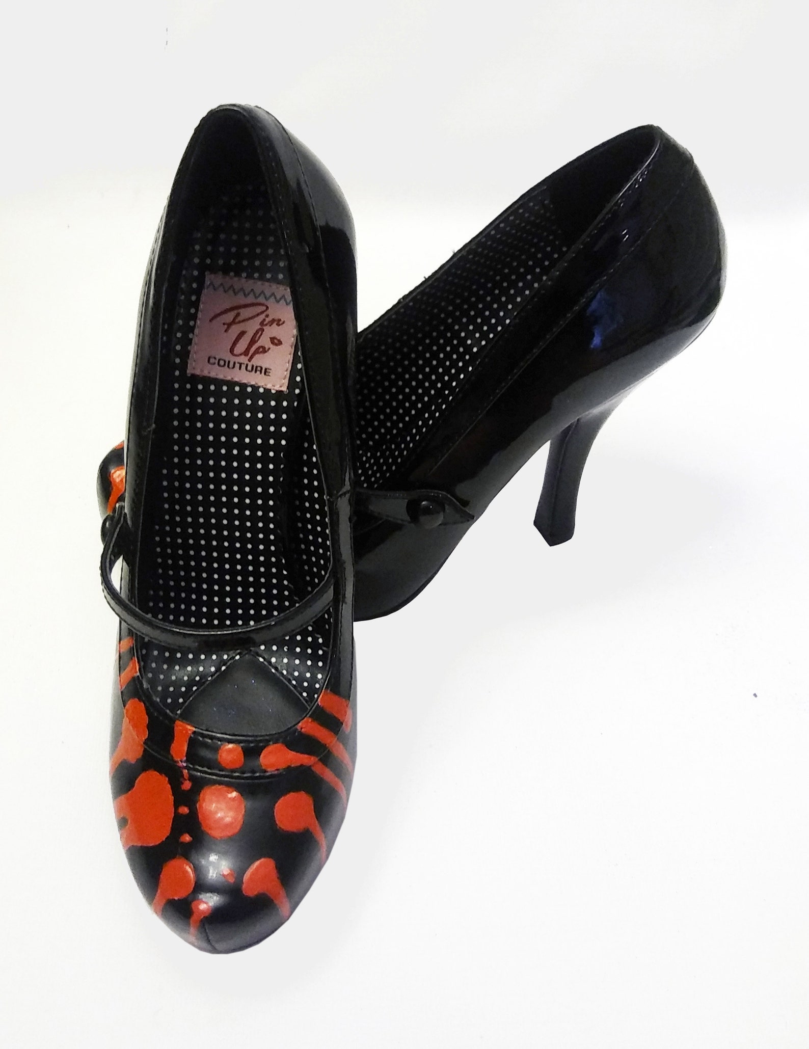 Halloween Heels / Vampire Shoes / Blood Drip Pumps / Bloody | Etsy