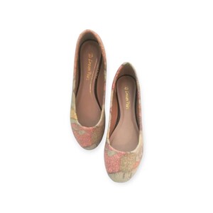 Decoupage World Map Shoes / Map Flats / Women's Decoupage Flats / Women ...