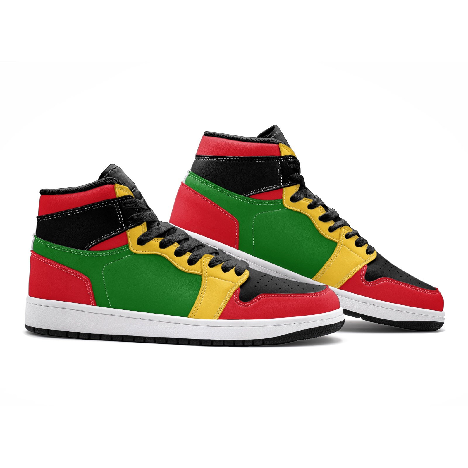 Rasta Shoes for Men & Women | Custom Rastafarian Sneakers | Jamaica ...