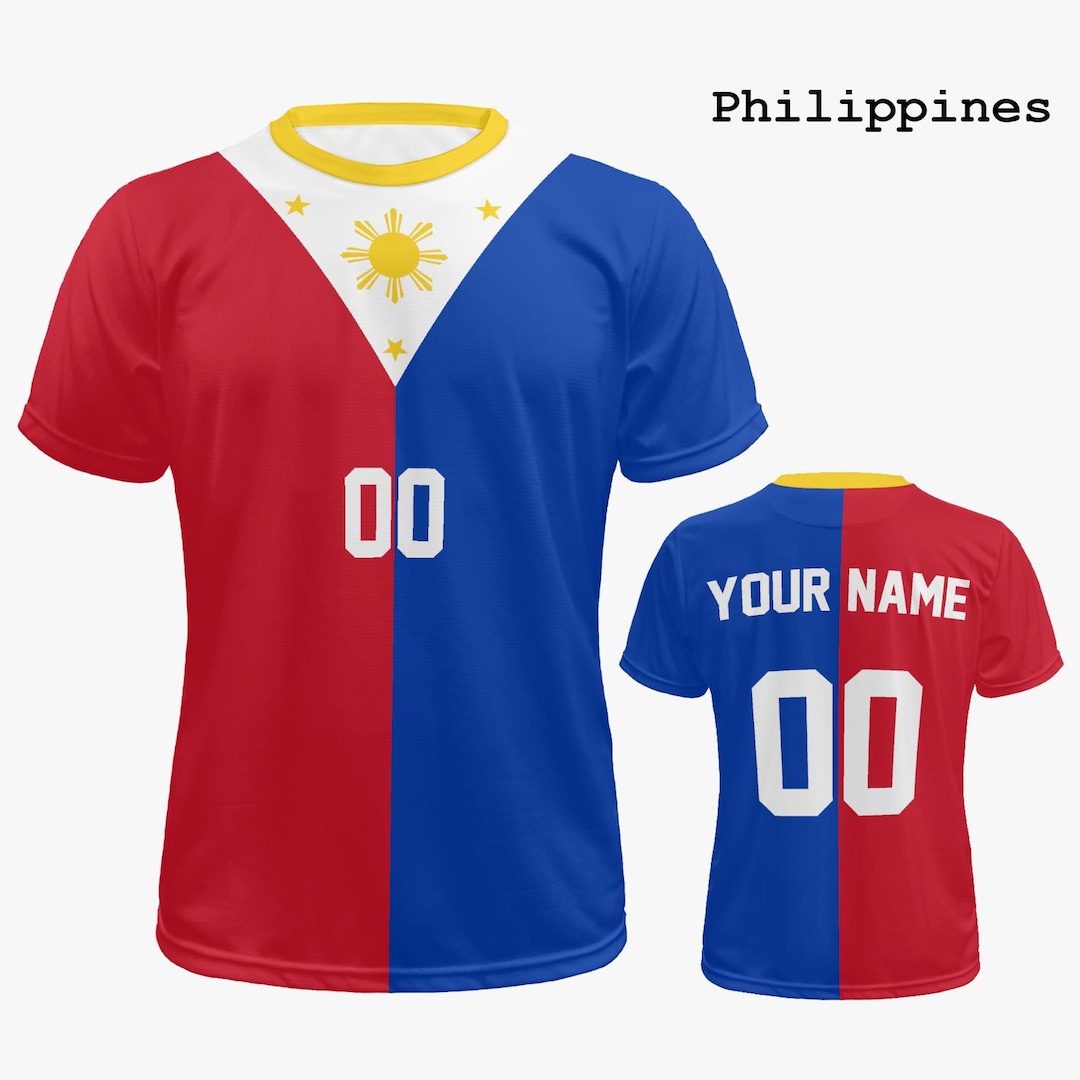 Personalized Philippines Soccer Jersey for Men & Women | Custom ...