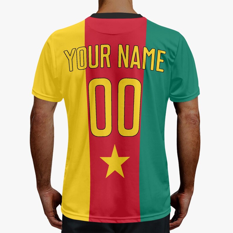 Custom Cameroon Soccer Jersey for Men & Women | Personalized ...