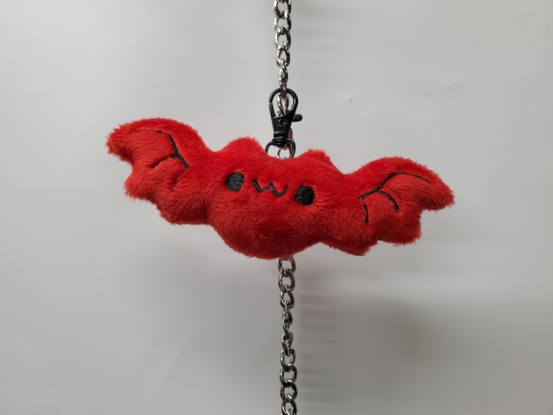 Cute Bat Keyfob Key Fob Keychain Key Chain Luggage Tag Purse - Etsy