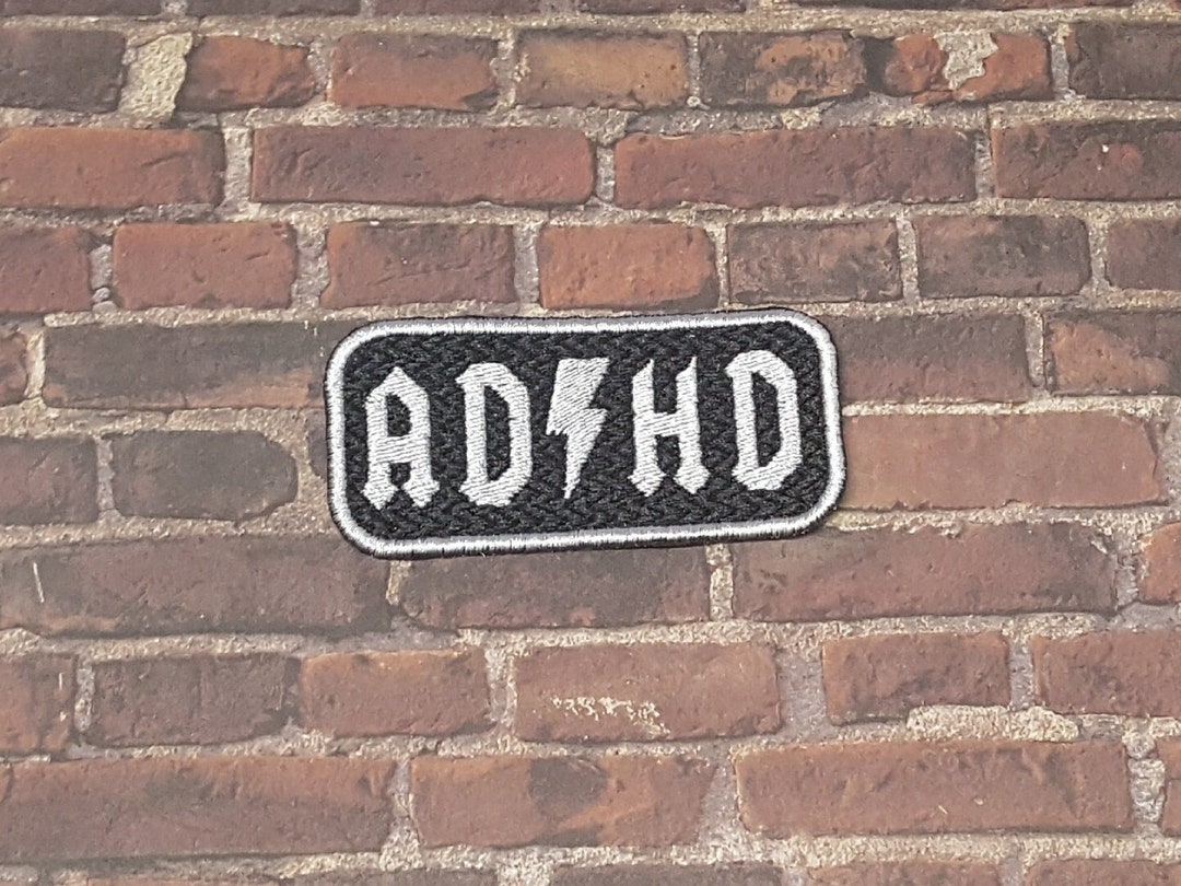 ADHD Patch, Classic Rock, Neurodivergent Label, Autism and ADHD ...