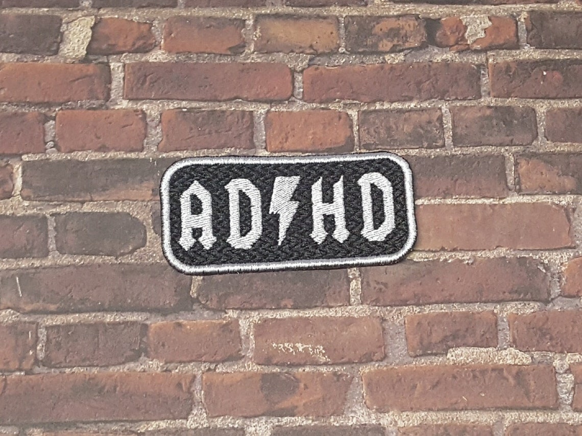ADHD Patch, Classic Rock, Neurodivergent Label, Autism and ADHD ...