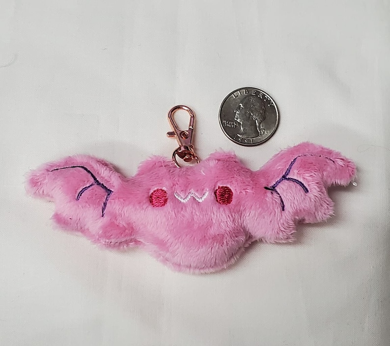 Cute Bat Keyfob Key Fob Keychain Key Chain Luggage Tag Purse - Etsy