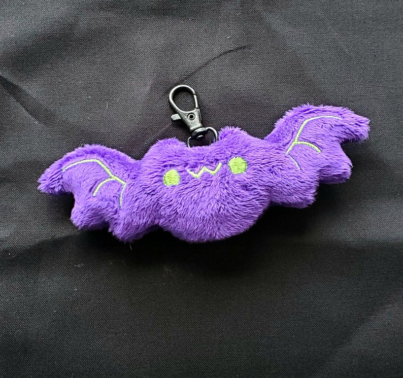 Cute Bat Keyfob Key Fob Keychain Key Chain Luggage Tag Purse - Etsy