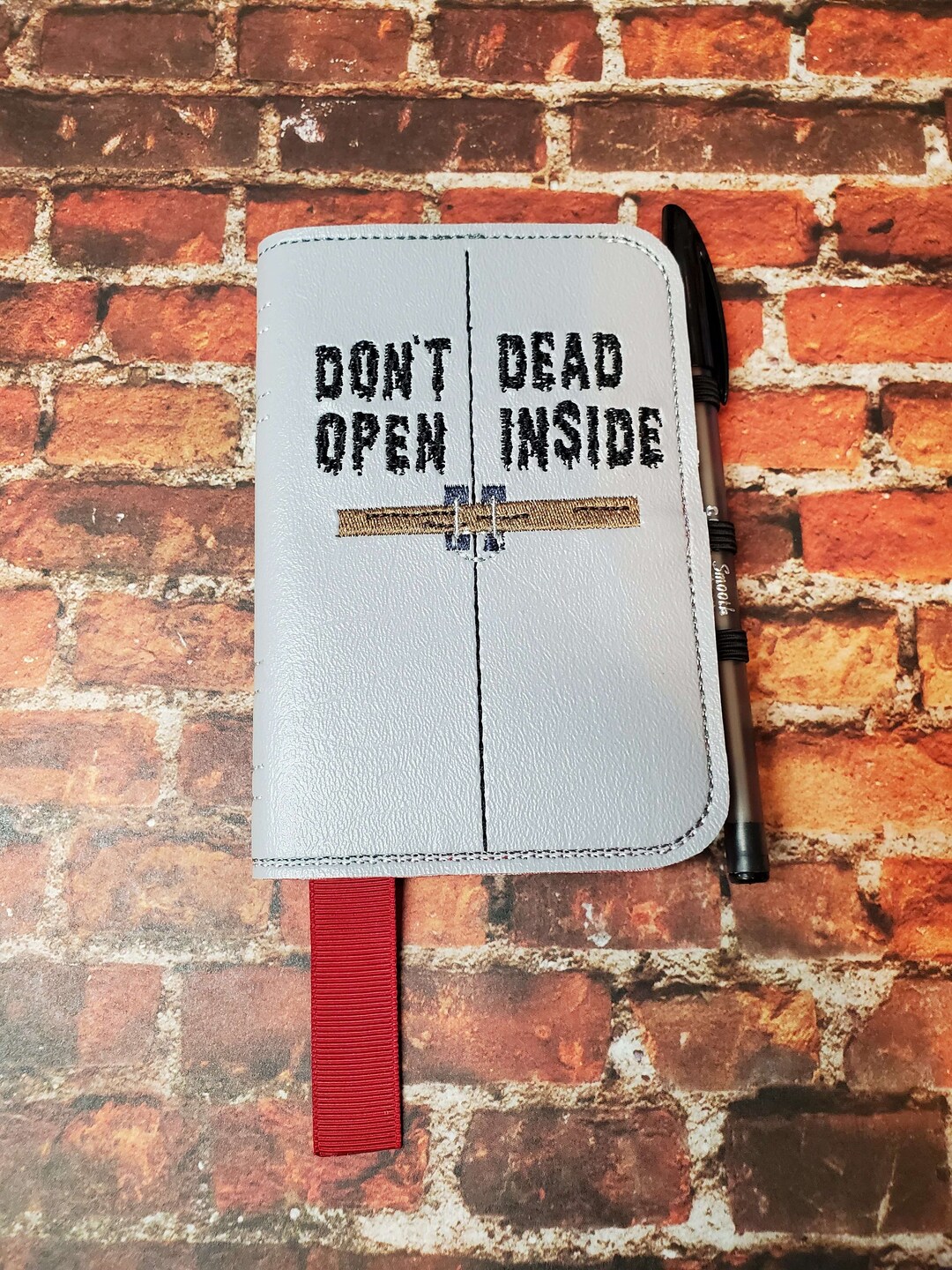 Don't Open Dead Inside Journal, Miniature Composition Notebook, Mini ...