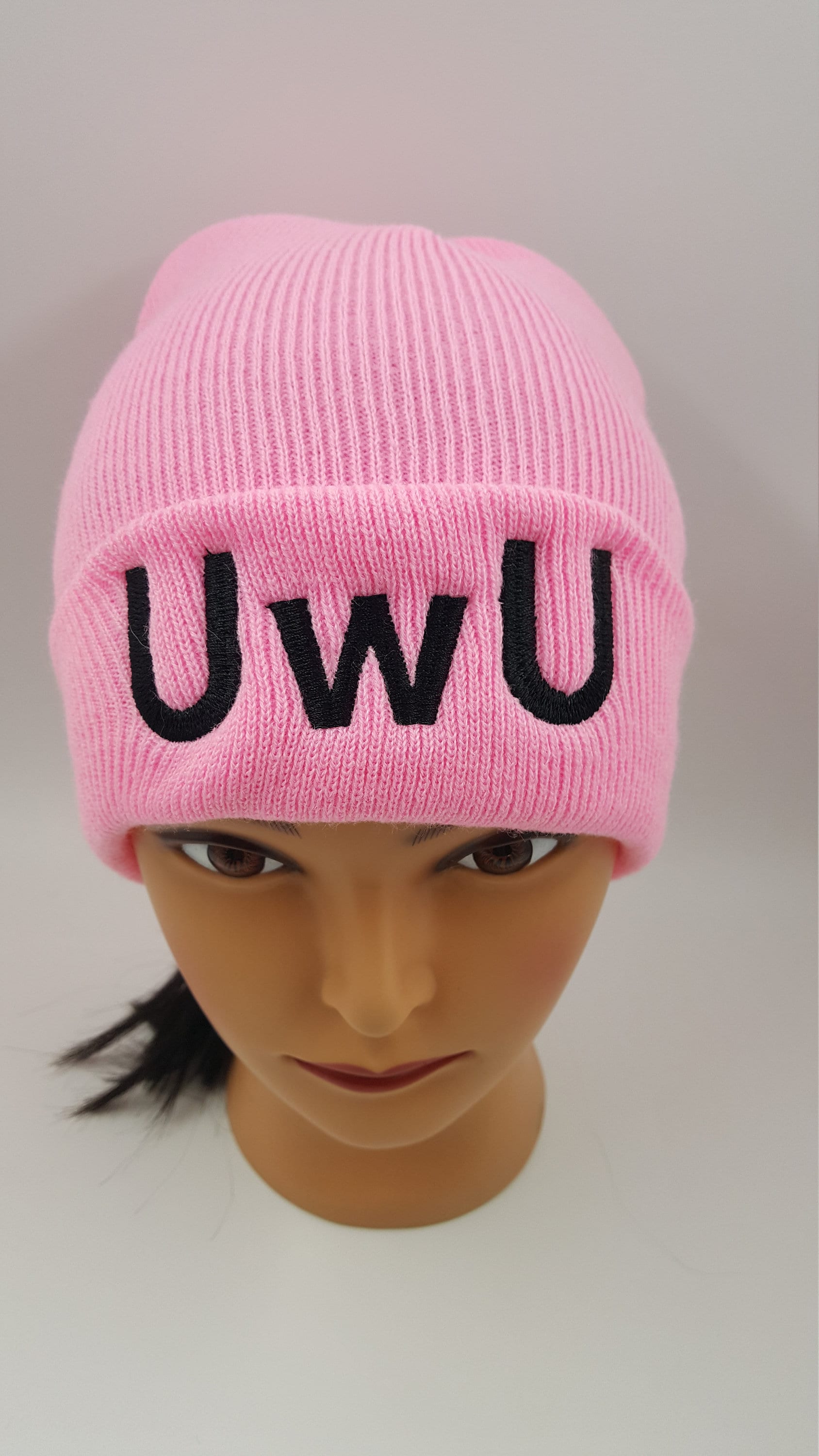 Owo/uwu Emoticon Beanie Kawaii Fashion Cute Meme Hat Furry - Etsy UK