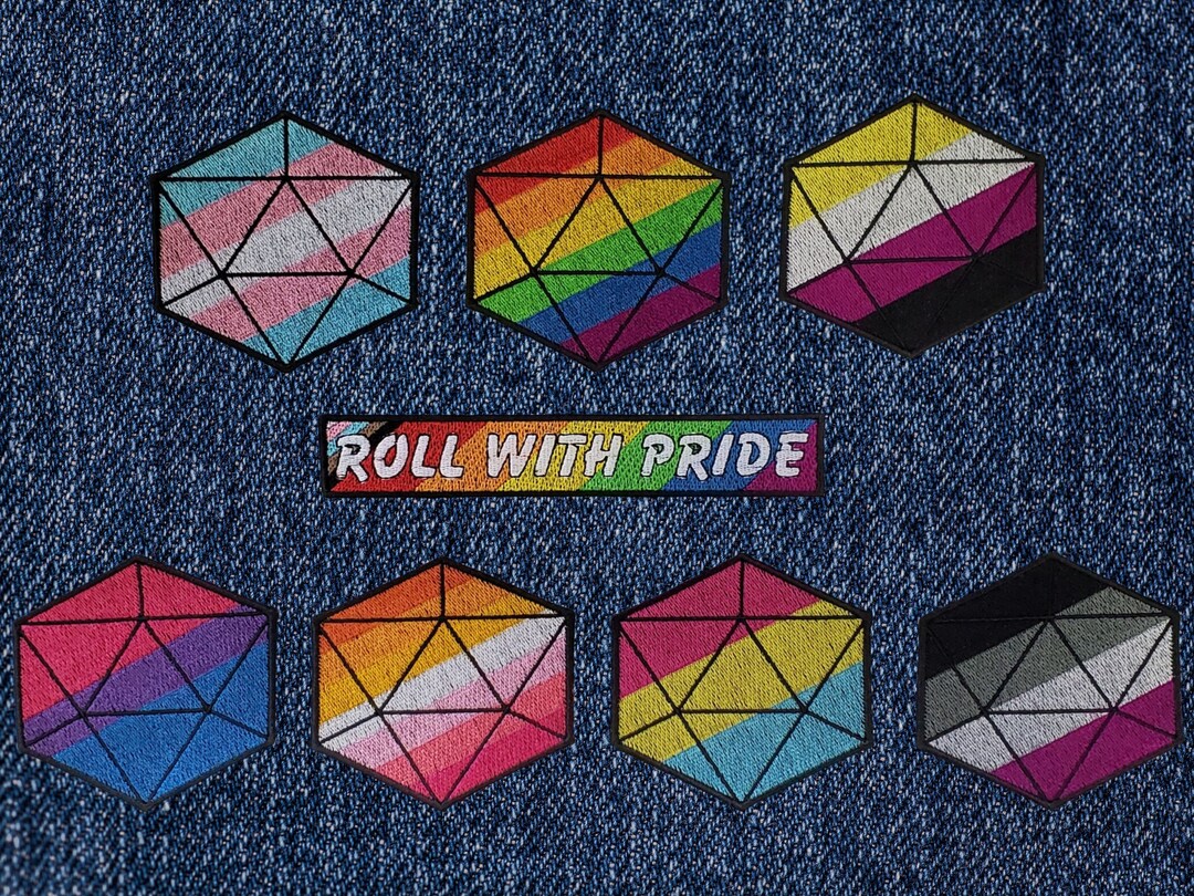 Roll With Pride Mix N Match Patches - Etsy