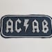 ACAB Classic Rock Metal Label Patch - Etsy