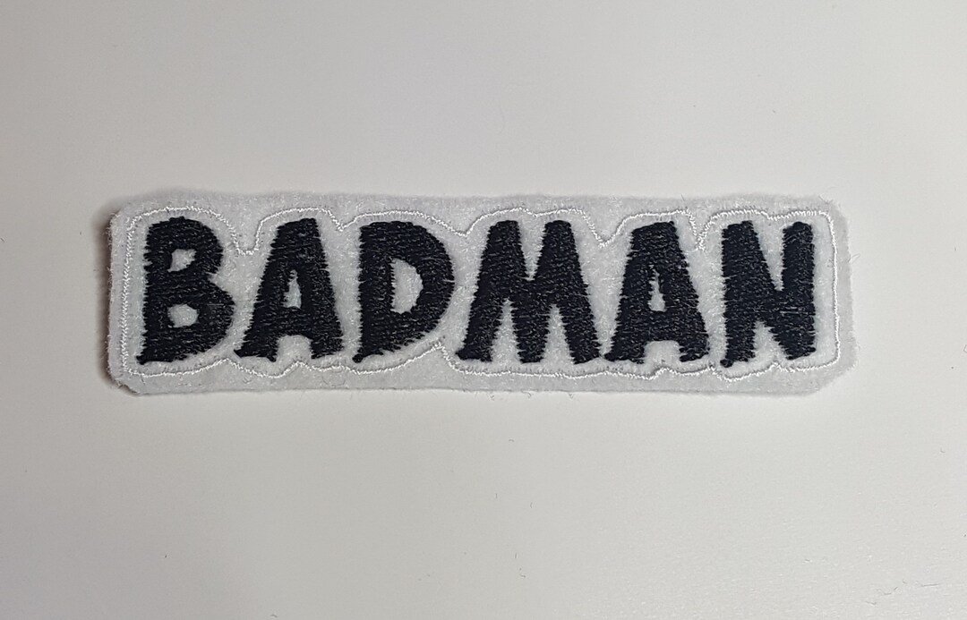Badman Anime Meme Label Patch - Etsy
