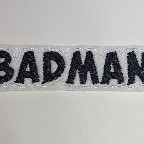 Badman Anime Meme Label Patch - Etsy