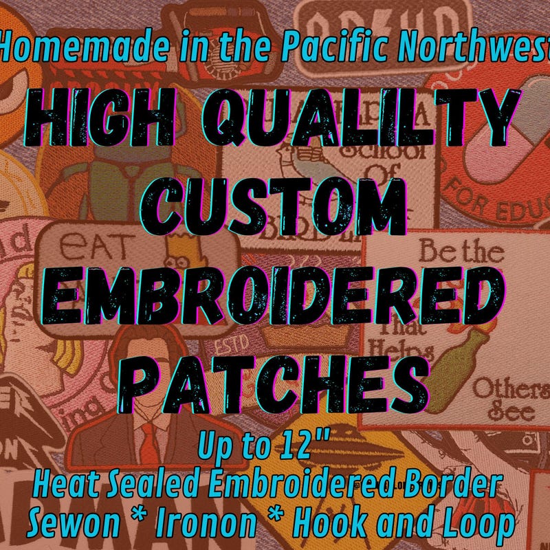 Custom Back Patch - Etsy