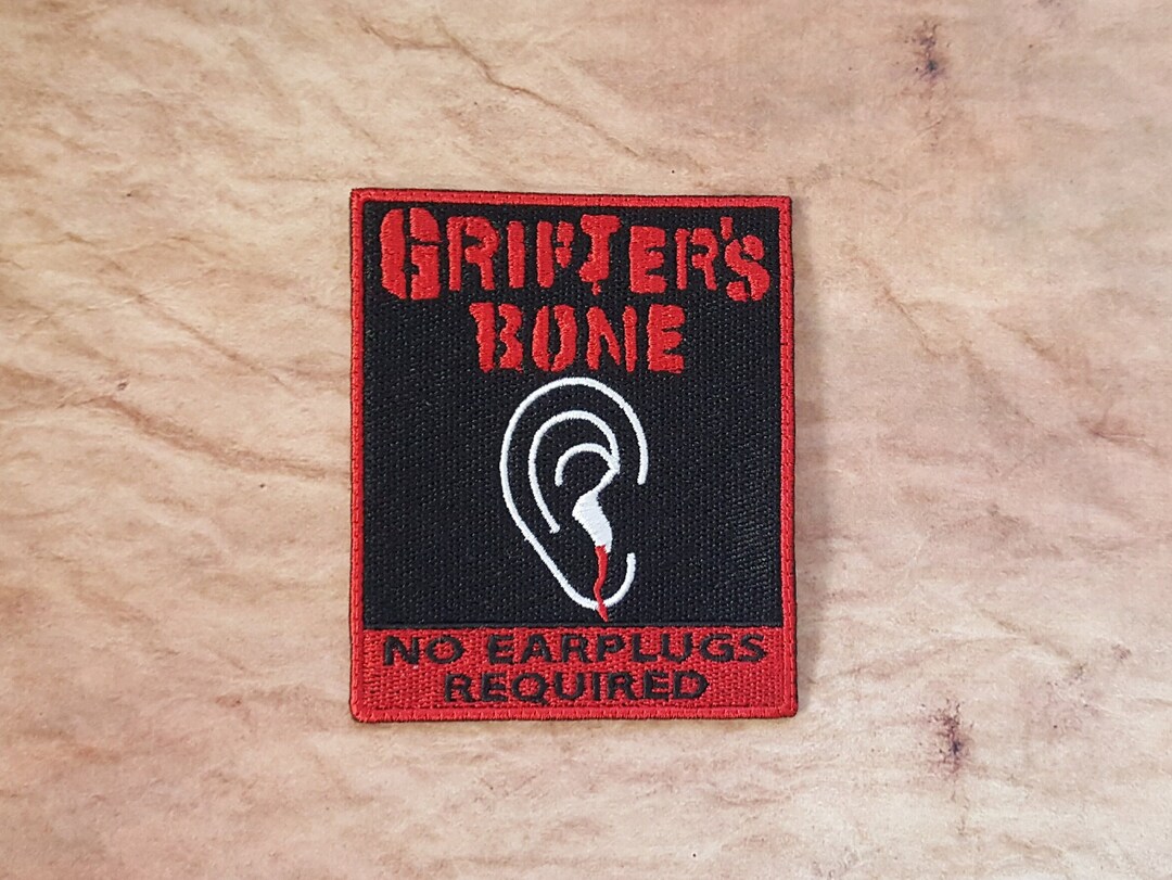 Grifter's Bone Band Patch Fully Embroidered, Horror Podcast Badge, MAG ...