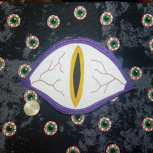 Eldritch Eye Patches Fully Embroidered Dnd Emblem Eye Tyrant - Etsy