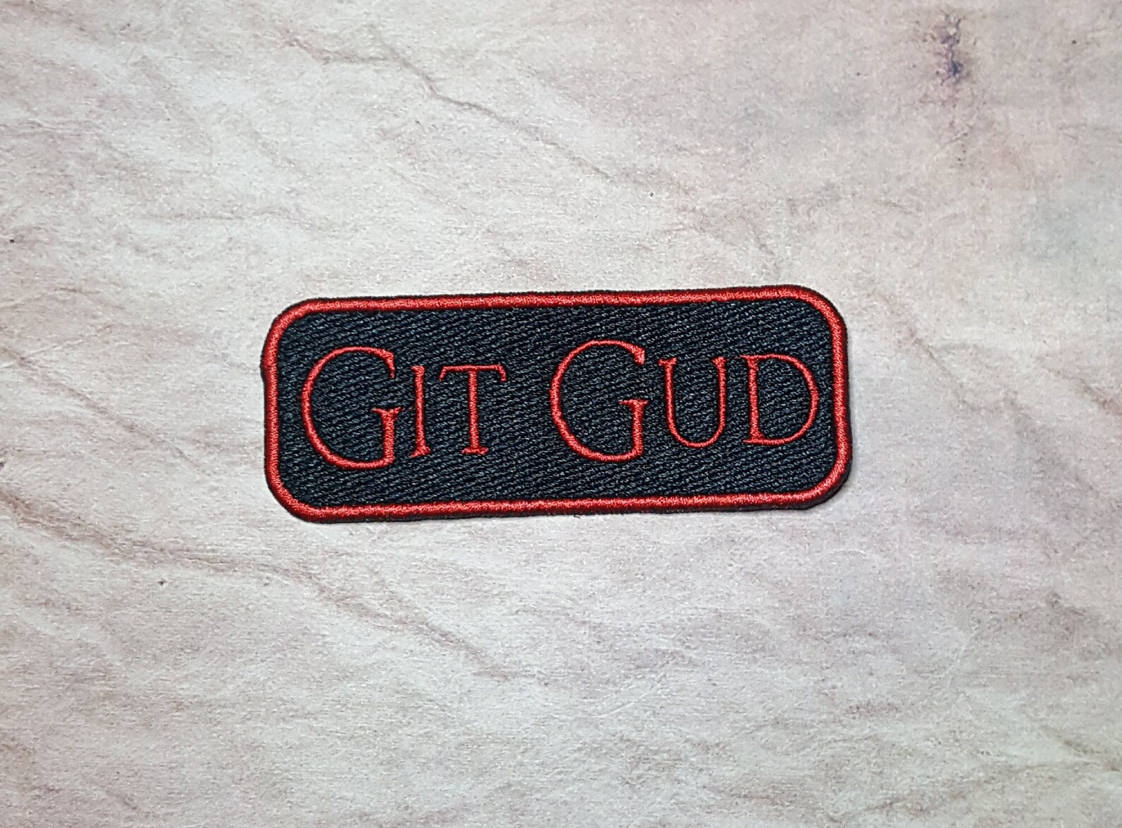 Dark Fantasy You Died/git Gud Fully Embroidered Morale Patch, Video ...