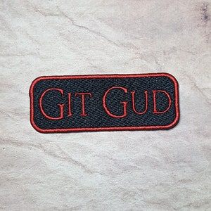Dark Fantasy You Died/git Gud Fully Embroidered Morale Patch, Video ...