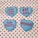 Eat Me Candy Heart Patch, Valentine Emblem, Crude Candy Symbol, Fully ...
