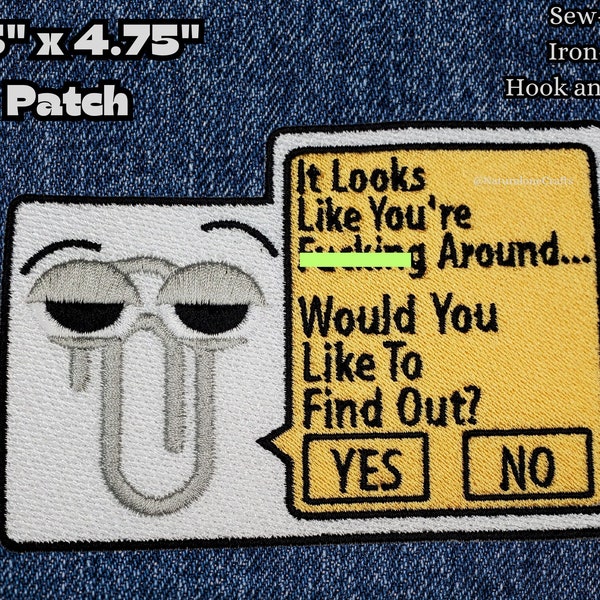 Funny Morale Patch - Etsy