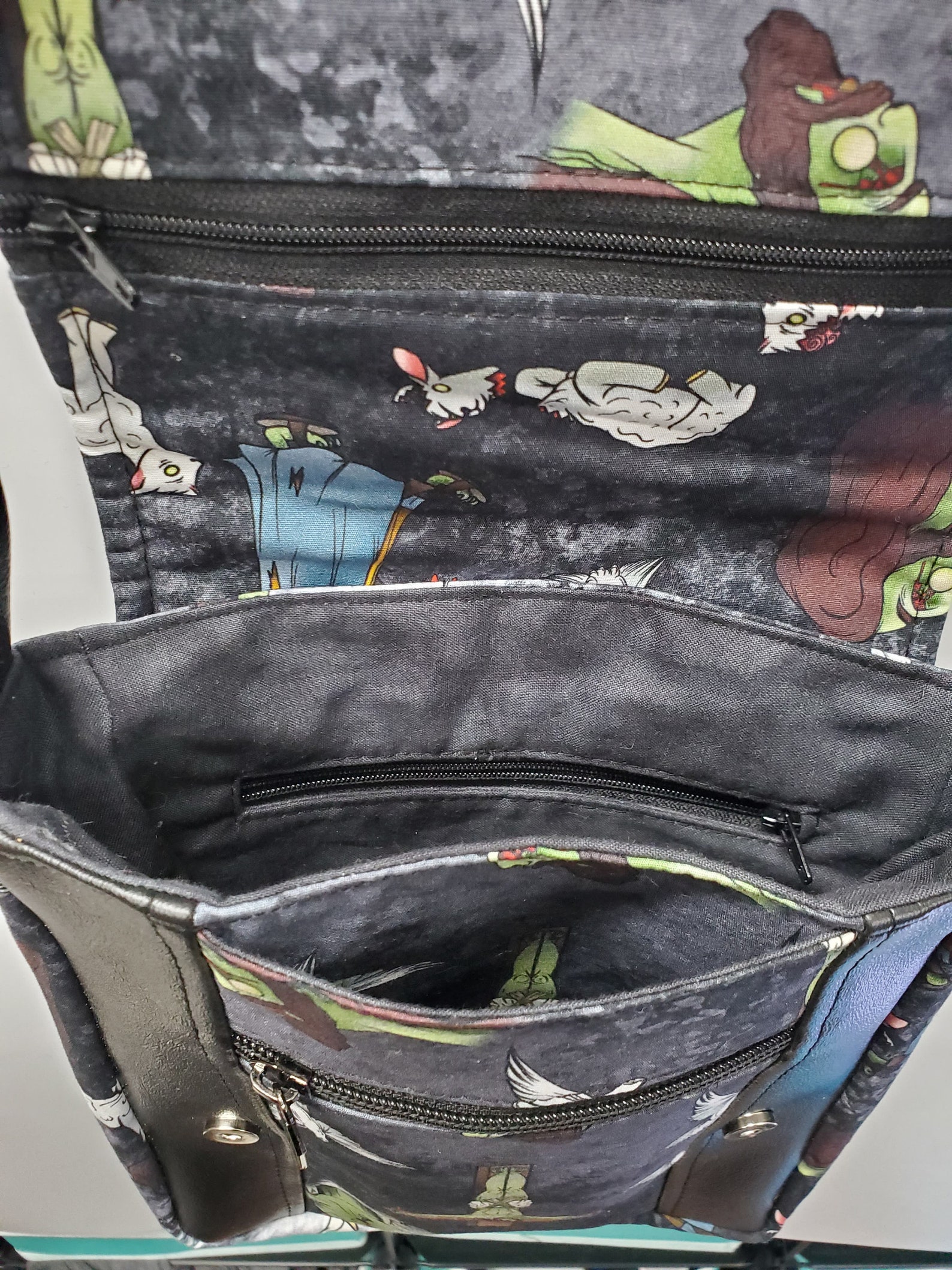 Zombie Jesus Crossbody Bag Satanic Purse Perfect for - Etsy