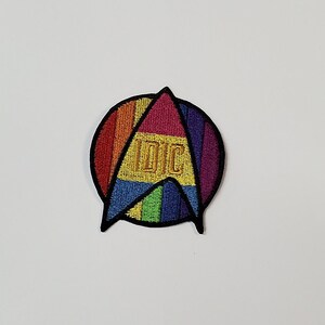 IDIC Badge Fully Embroidered Space Badge, Perfect Gift for LGBTQ+ - Etsy