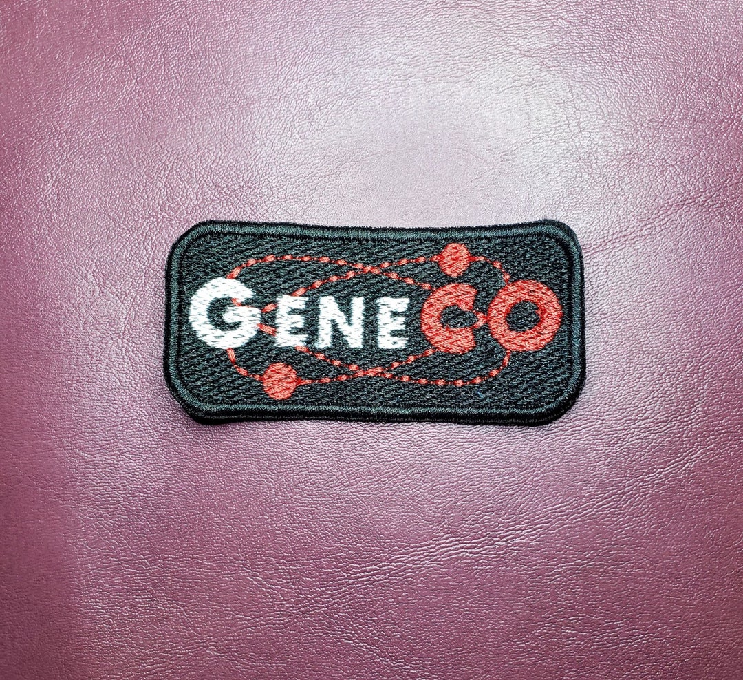 Geneco Glow in the Dark 100% Embroidered Patch, Genetic Company Badge ...