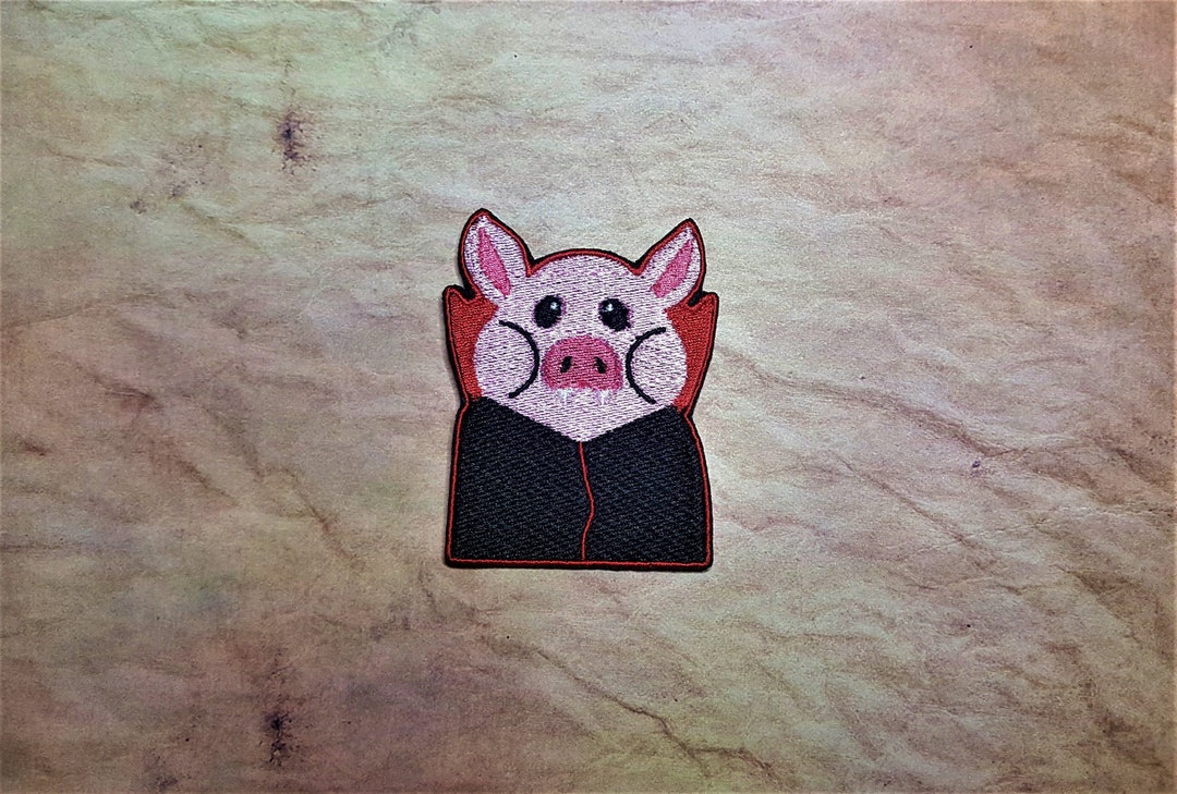 Count Porkula Vampire Pig Patch Fully Embroidered, Perfect Gift for ...