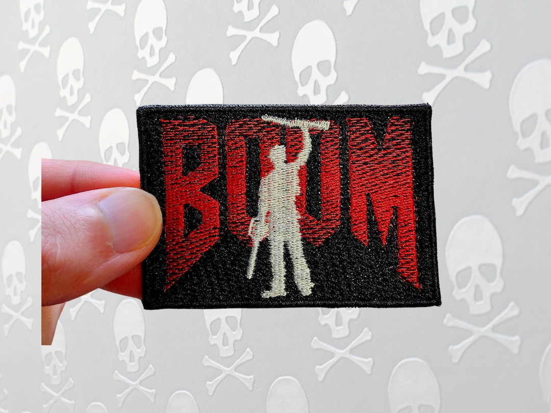Boom Patch, Horror Movie Video Game Morale Patch, Cult Classic Evil ...