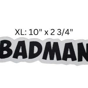Badman Anime Meme Label Patch - Etsy