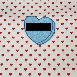 Eat Me Candy Heart Patch, Valentine Emblem, Crude Candy Symbol, Fully ...