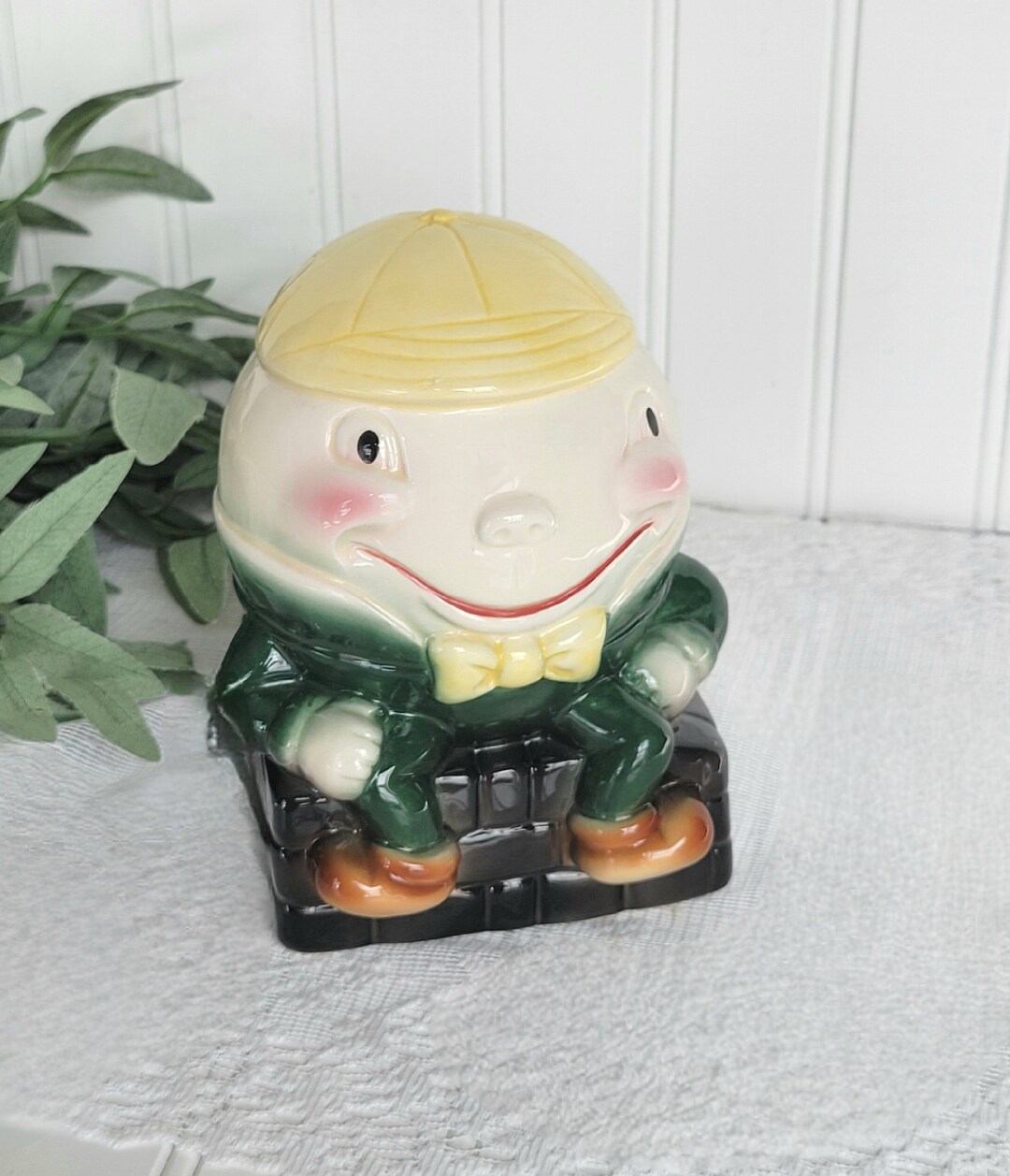 Vintage Ceramic Humpty Dumpty Bank Leo Bank Nursery Rhyme Bank - Etsy