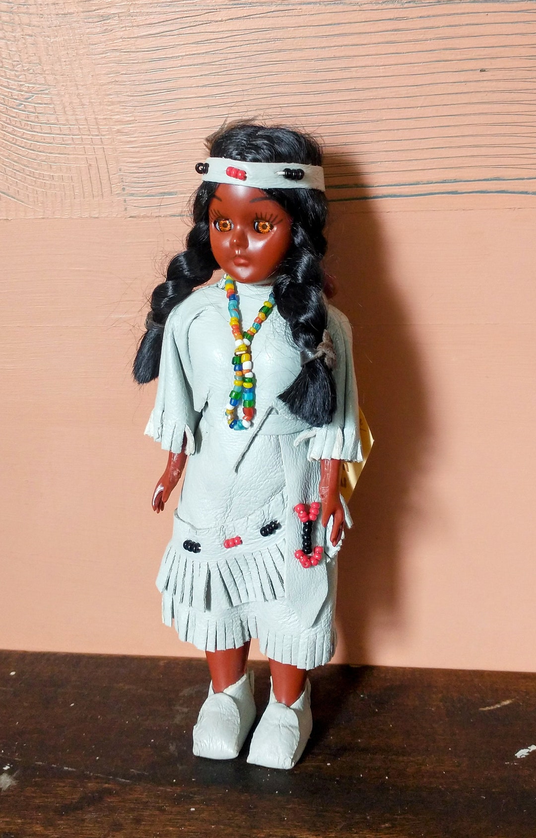 Vintage Carlson Collector Doll Mescalero Princess With Papoose ...