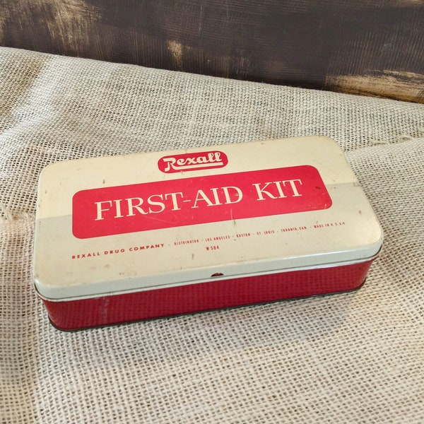 First Aid Kit Tin - Etsy