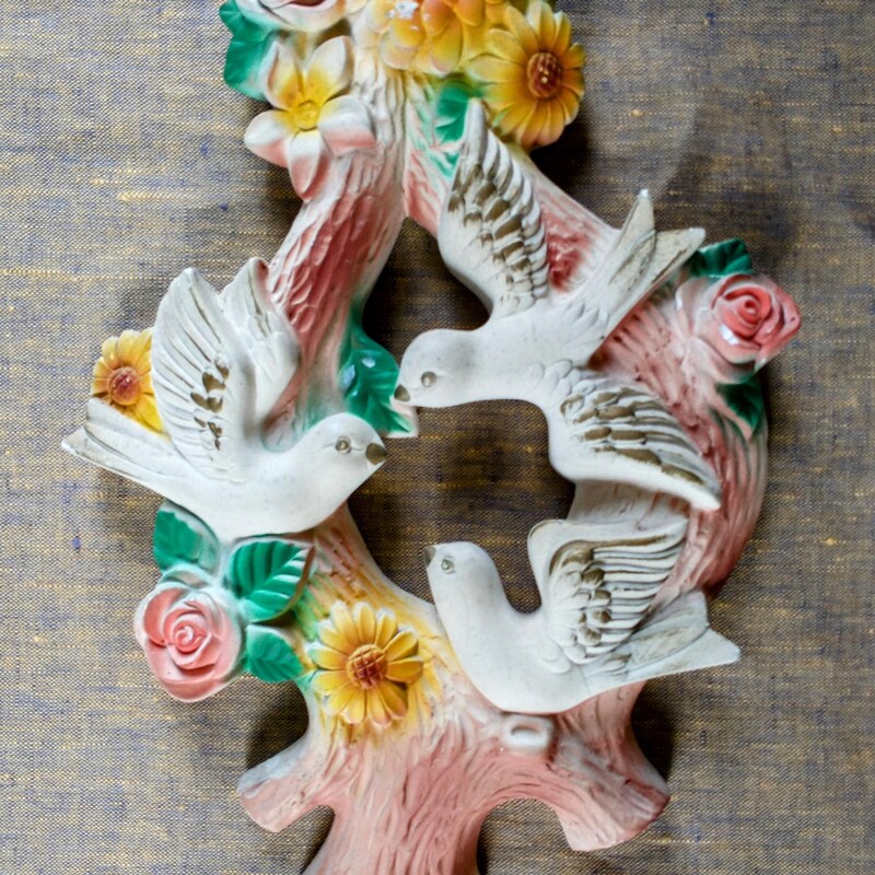 Chalkware Plaques - Etsy