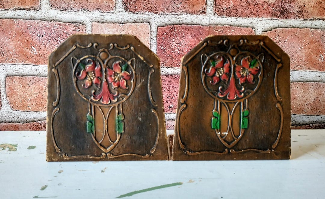 Vintage Book Ends Old Old Old Victorian, Deco, Historical (Z1) - Etsy