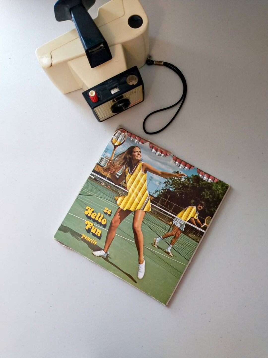 NOS Vintage 1970's Pencil Pack HELLO FUN Pencils 24 Count Tennis ...