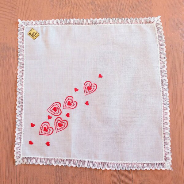 Valentine Hanky - Etsy