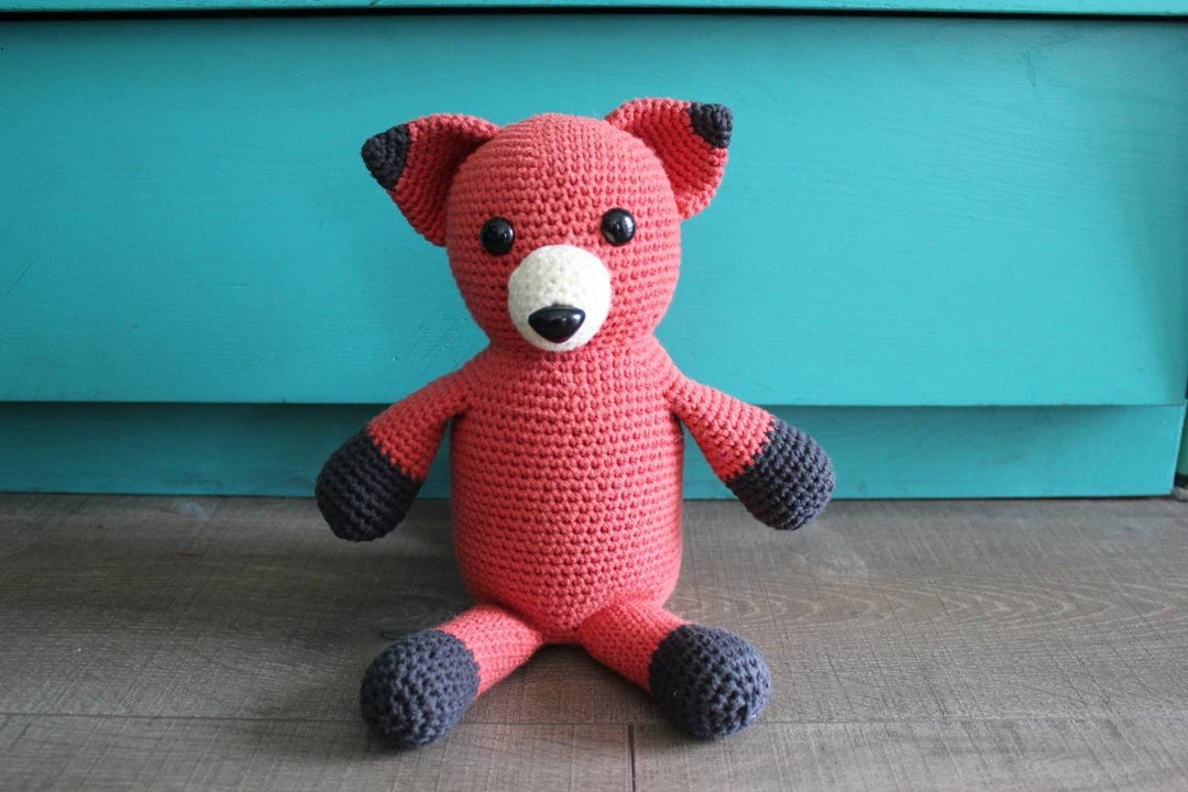 Fox Crochet Pattern, Easy Beginner Fox Amigurumi Tutorial, Instant PDF ...